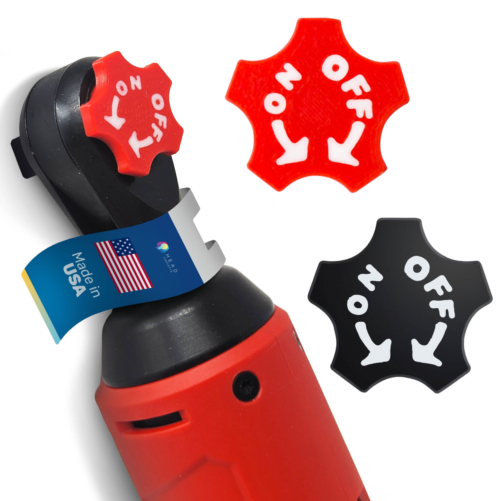 Magnetic Ratchet Switch (2-Pack) for Milwaukee M12 – Reversible Ratchet ...