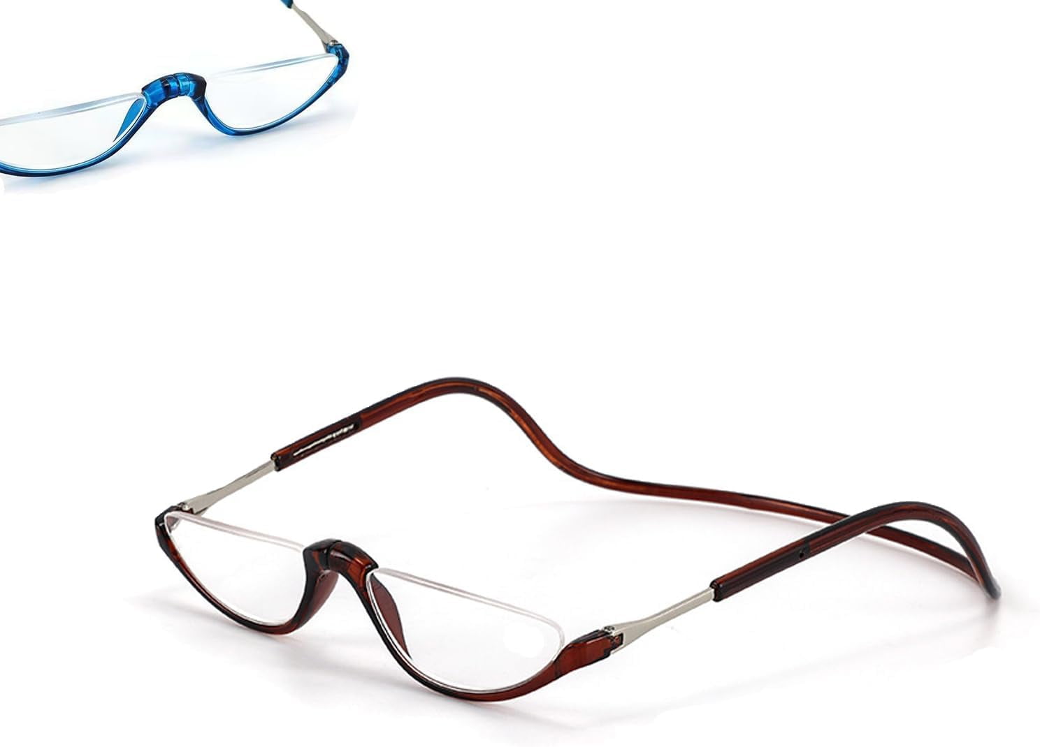 Magnetic Reading Glasses, Adjustable Temple Computer Readers, Reading ...