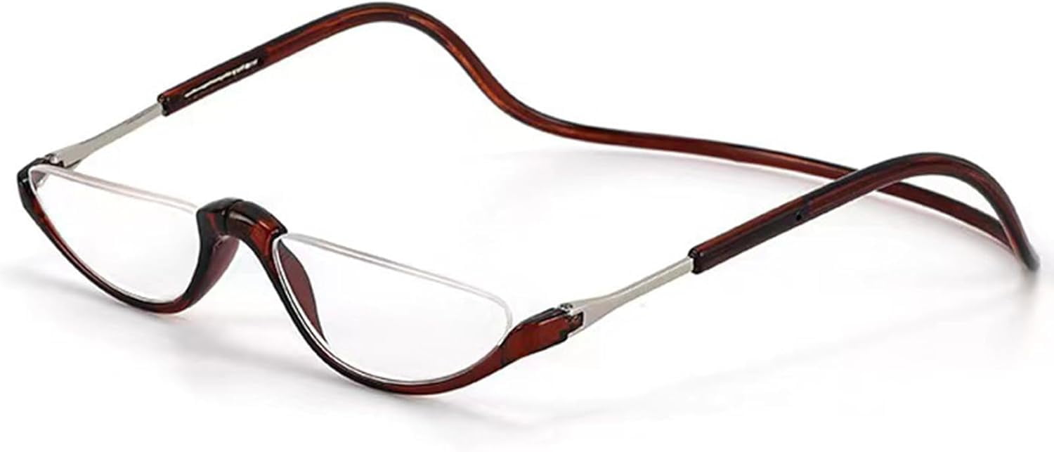 Magnetic Reading Glasses for Men & Women - Adjustable Temple Computer ...