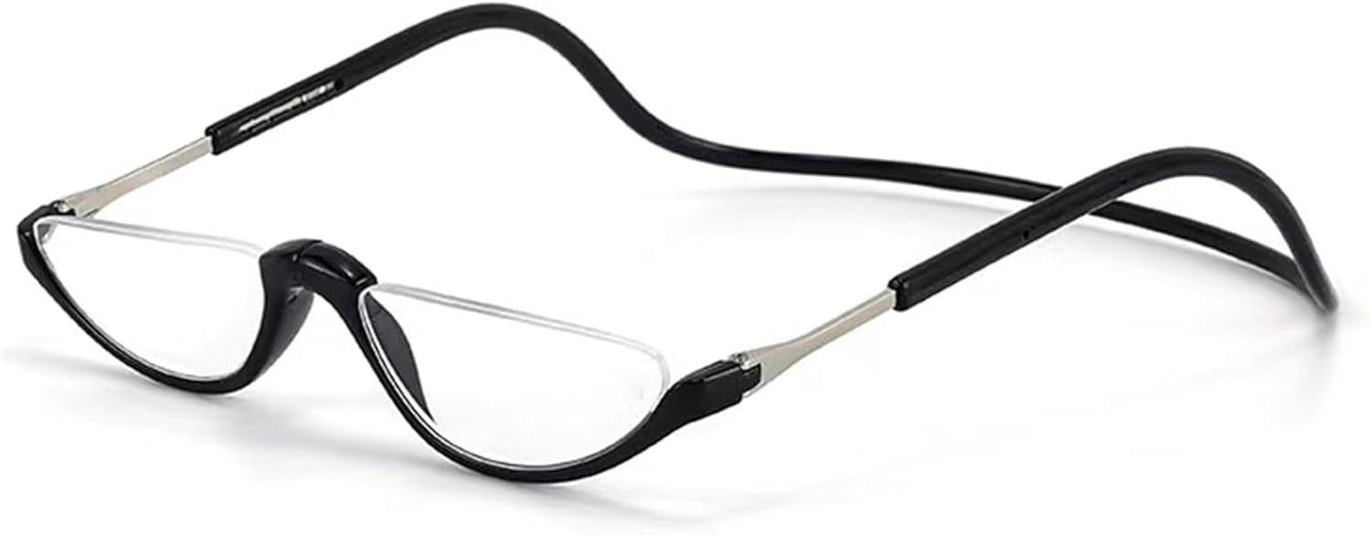 Magnetic Reading Glasses for Men & Women - Adjustable Temple Computer ...