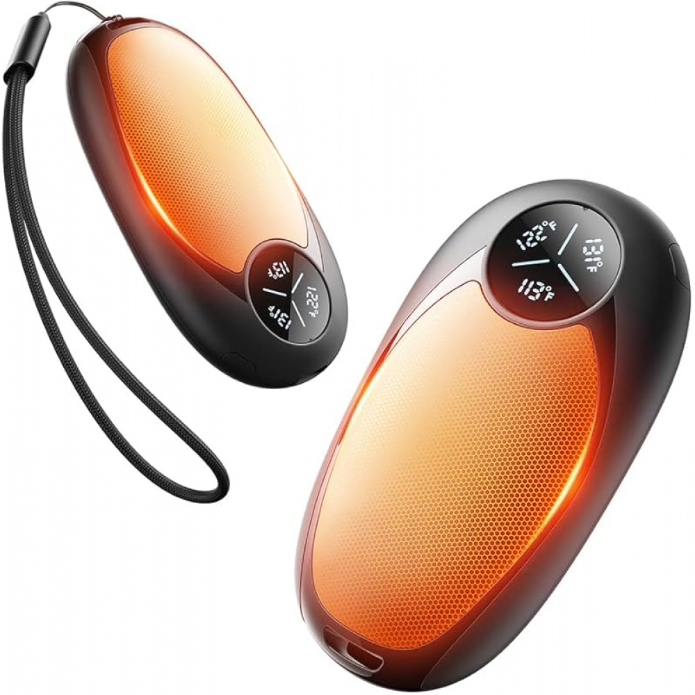 Magnetic Rechargeable Hand Warmers 2 Pack, Electric Hand Warmer for Men ...