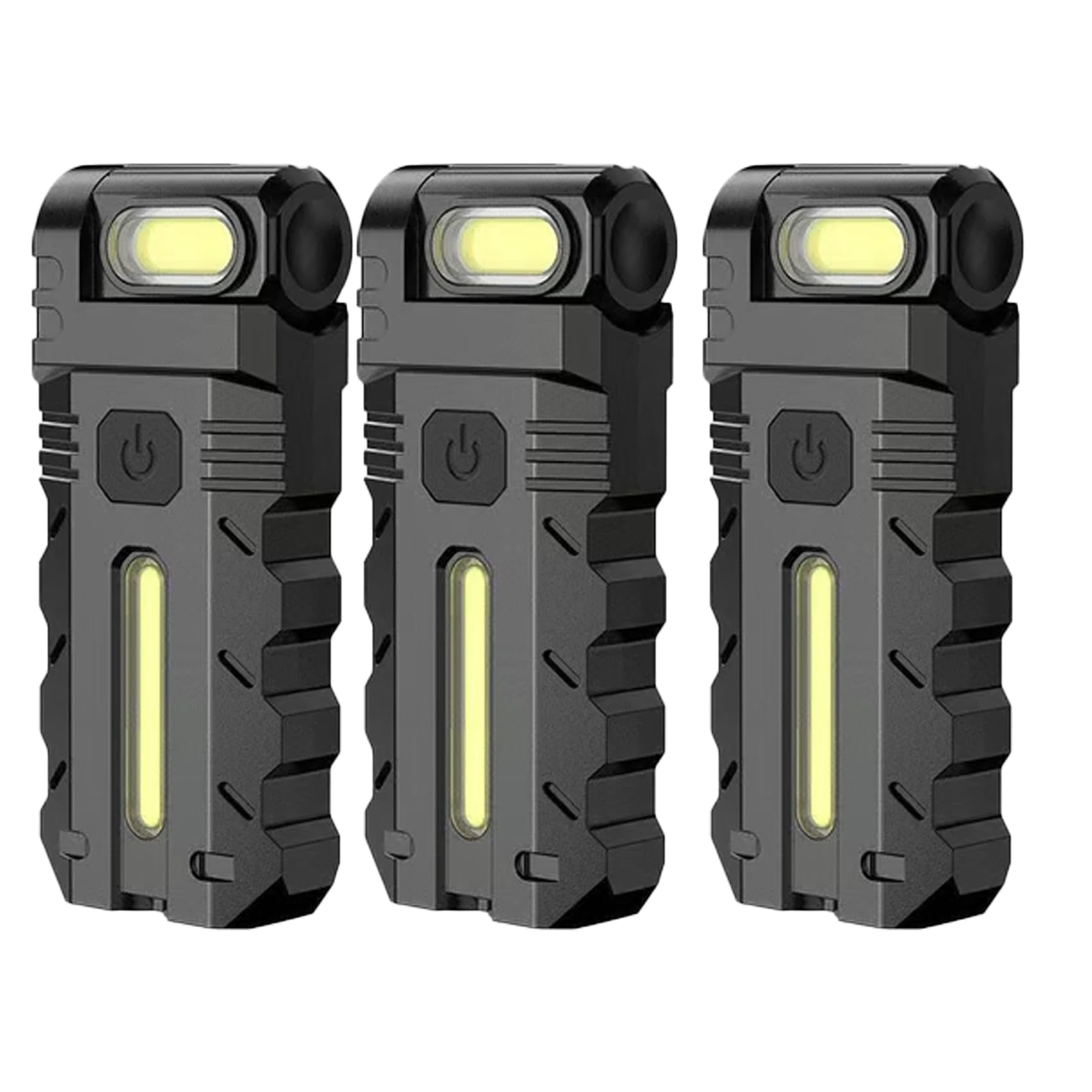 Magnetic Rechargeable Work Light, 180° Rotating Head LED Flashlight ...