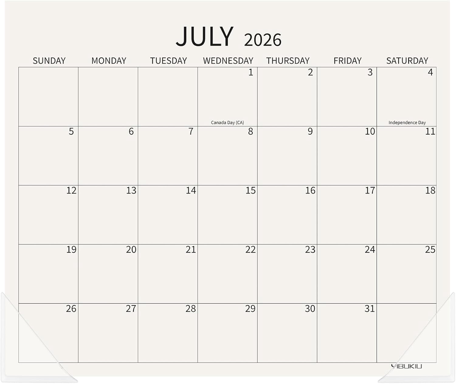 Magnetic Refrigerator Calendar 2026-2027, Monthly Magnet Fridge ...