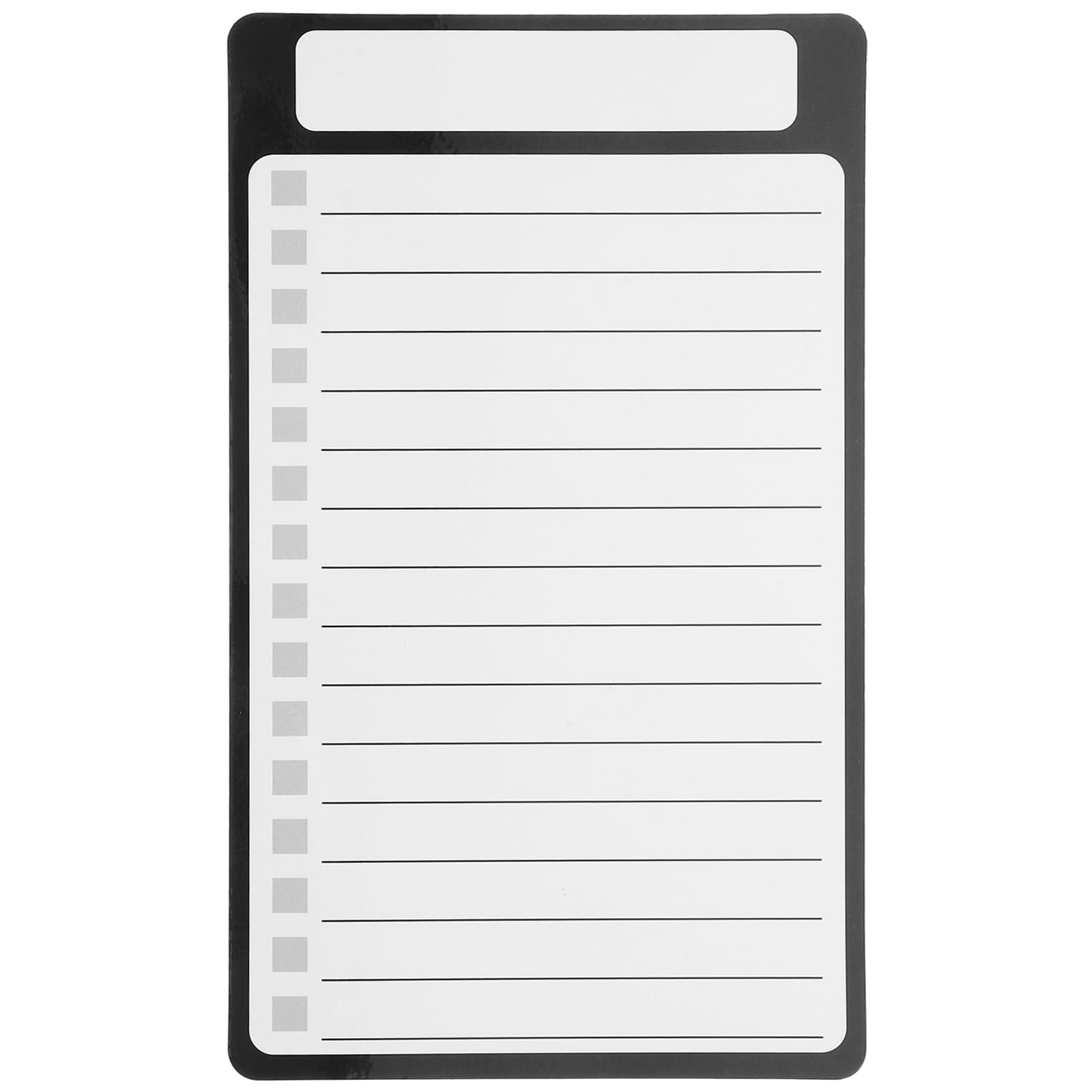 Magnetic Refrigerator Notepad Magnetic Grocery List To Do List Pad Memo ...