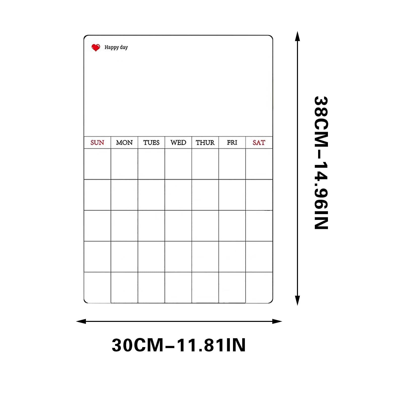 Magnetic Refrigerator Sticker Message Board | 38x30cm Reusable ...
