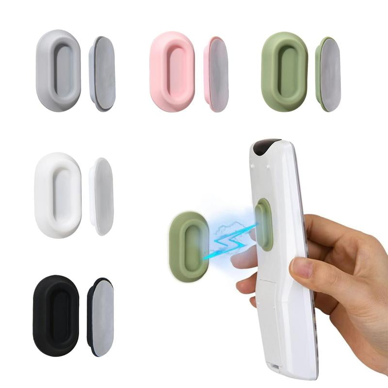 Magnetic Remote Control Holder, 5 Counts Wall Mounted Remote Control ...