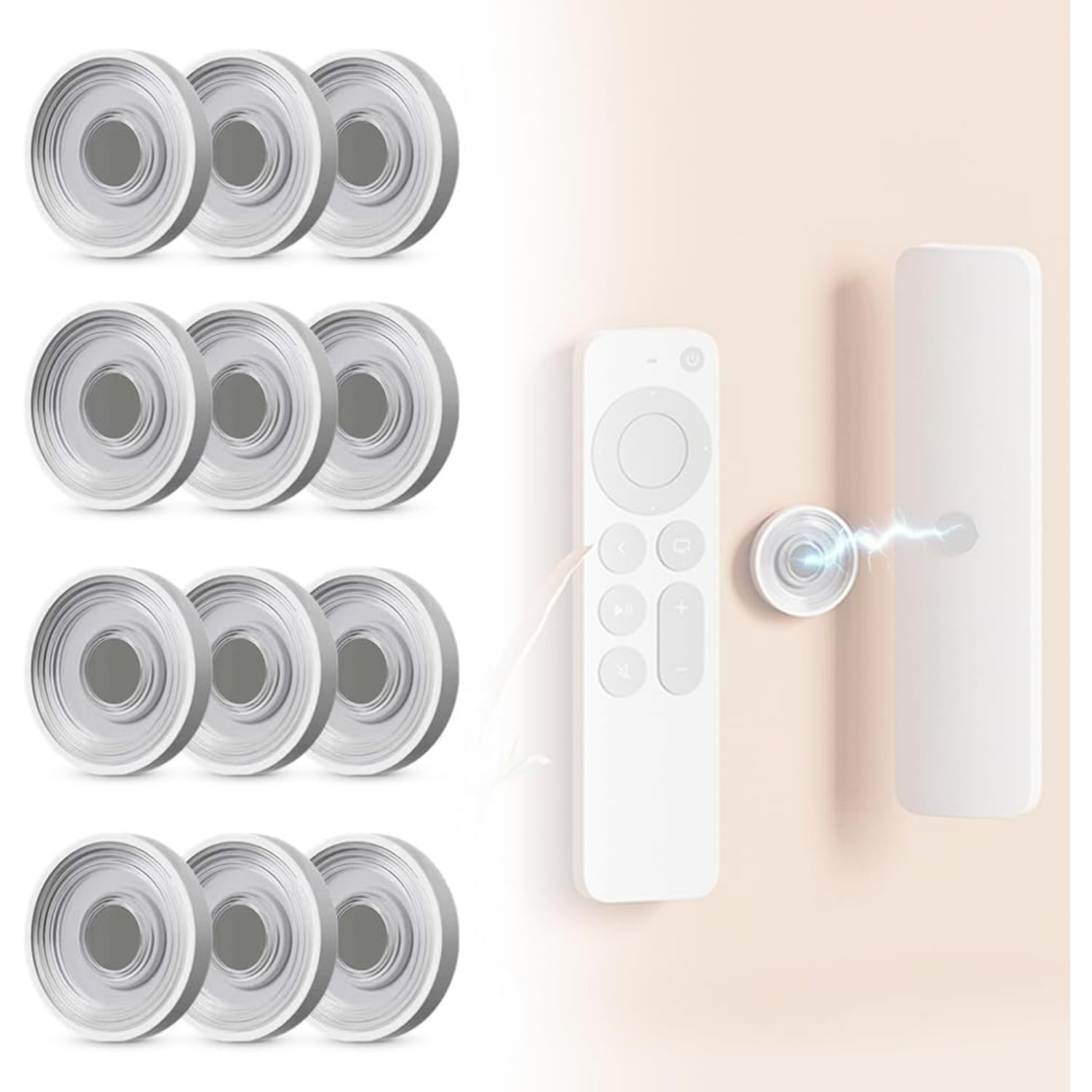 Magnetic Remote Control Holder Wall Mount, 2025 New No Drill Holes Self ...