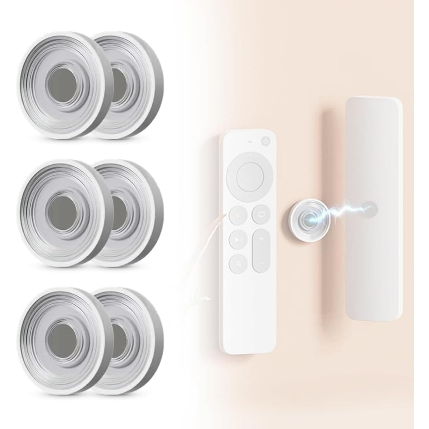 Magnetic Remote Control Holder Wall Mount, 2025 New No Drill Holes Self ...