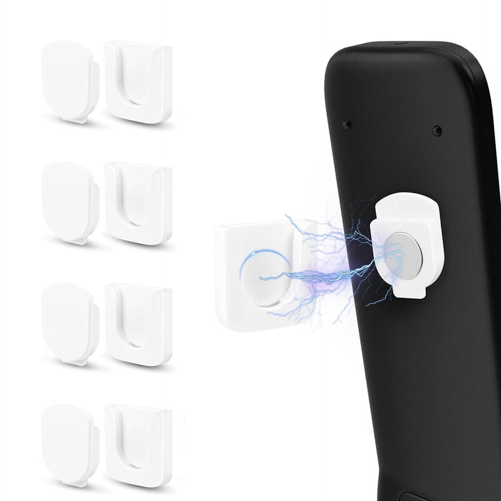 Magnetic Remote Control Holder Wall Mount, 4 Pair Organizers Storage ...