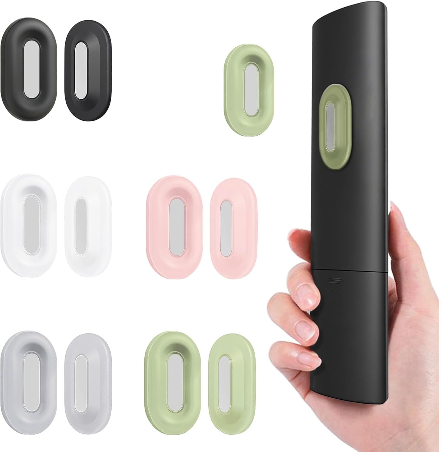 Magnetic Remote Control Holder Wall Mount, 5 Pack TV Remote Holder Wall ...