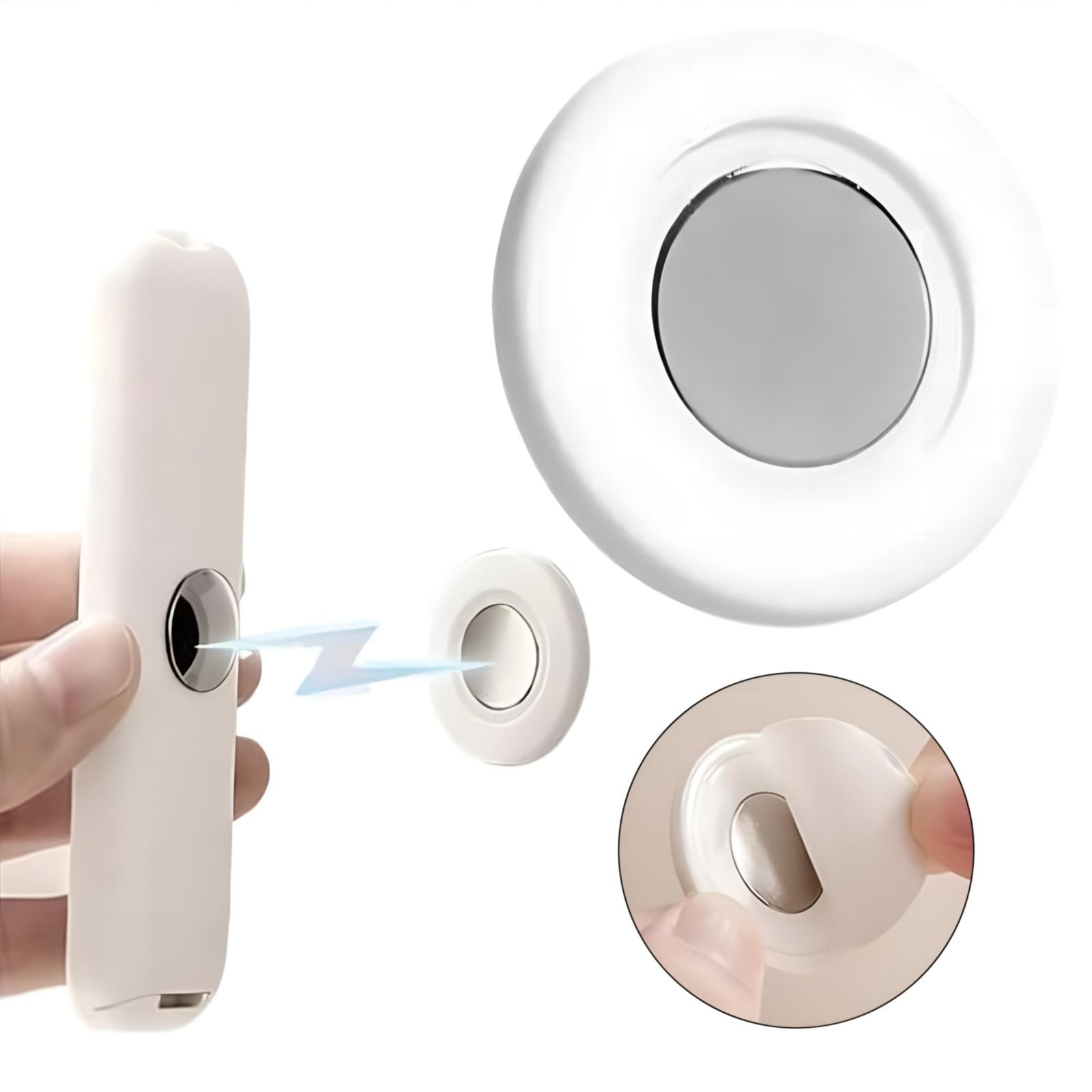 GBAYXJ^White| Remote Control Holder Silicone Remote Control Organizer ...