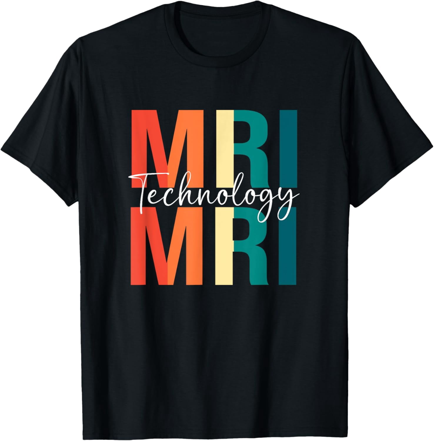 Magnetic Resonance Imaging Retro MRI Technology T-Shirt - Walmart.com