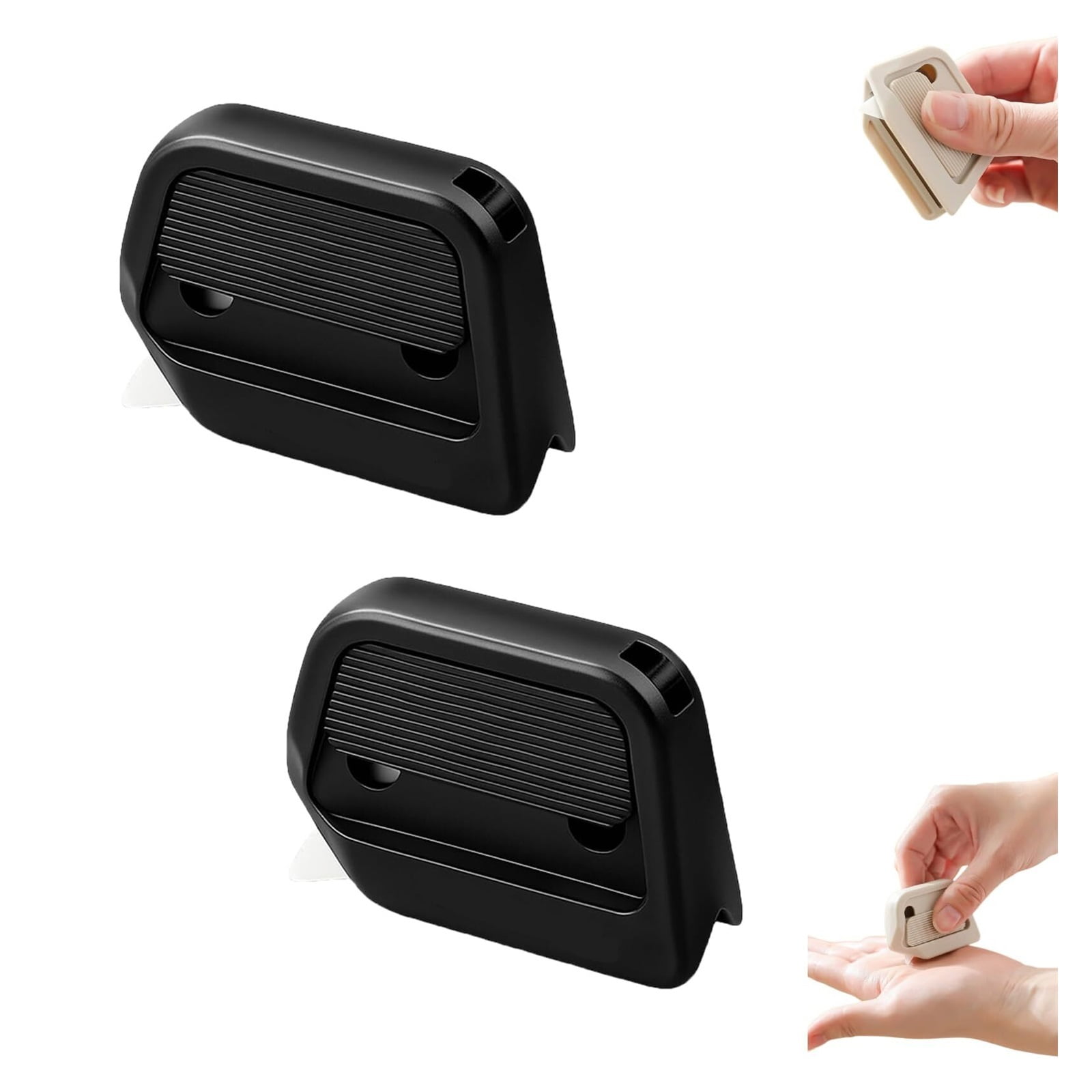 Magnetic Retractable Box Cutter Safety Lock Utility Knife, Mini Ceramic ...