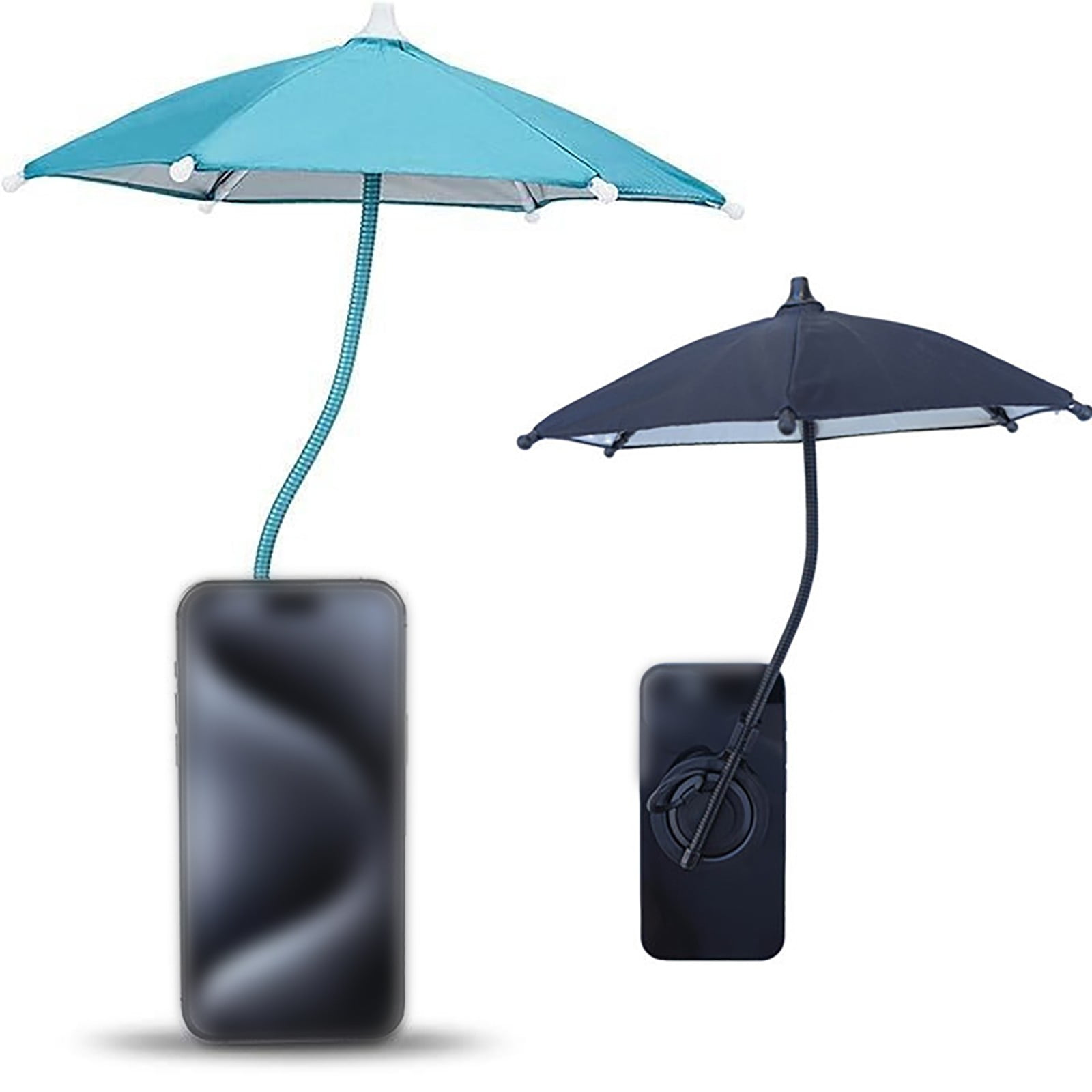 Magnetic Retractable Phone Umbrella Stand | Mini Sunscreen Umbrella ...
