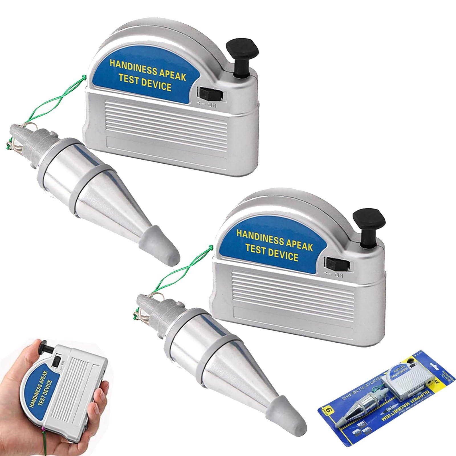 Magnetic Retractable Plumb Bob with 19.7ft String Quick-Stabilizing ...