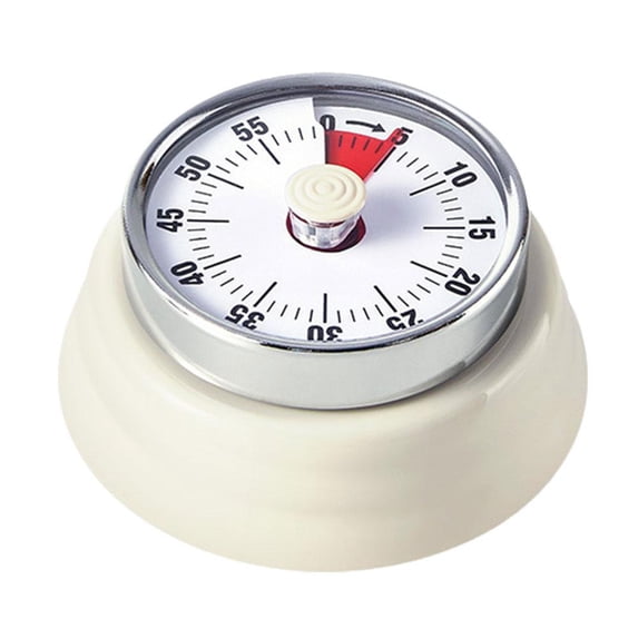 Magnetic Retro Kitchen Timer, Classic Mechanical Cooking Timer, 60 ...