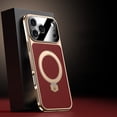 Magnetic Ring Stand Case for iPhone 14 Pro Max, Built-in Invisible ...