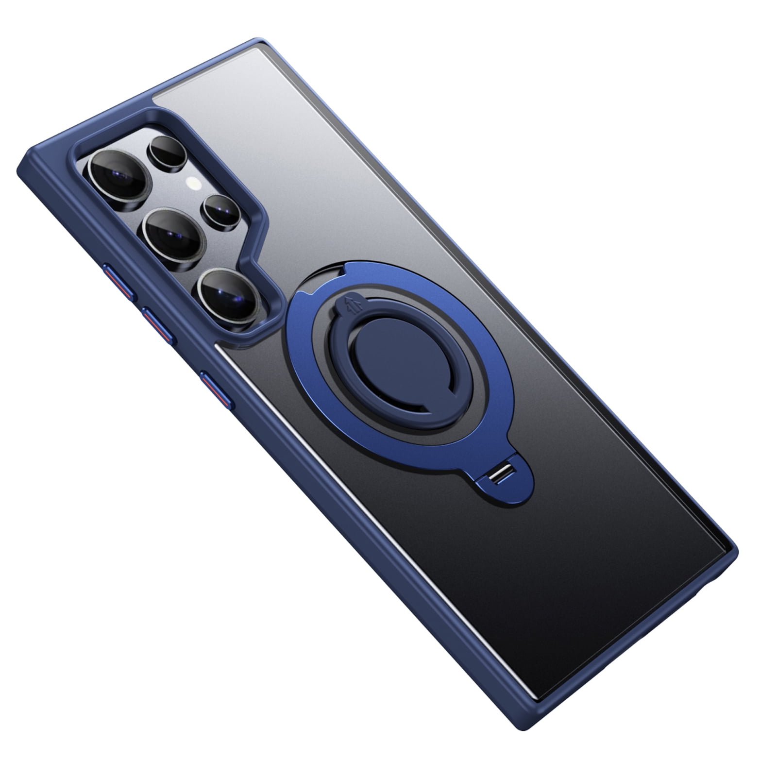 Magnetic Ring Stand for Samsung Galaxy S23 Ultra Case, Silicone Finger ...