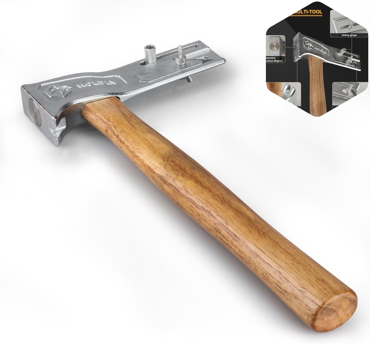 Magnetic Roofing Hammer, Multifunctional Magnet Roofing Hatchet,A ...