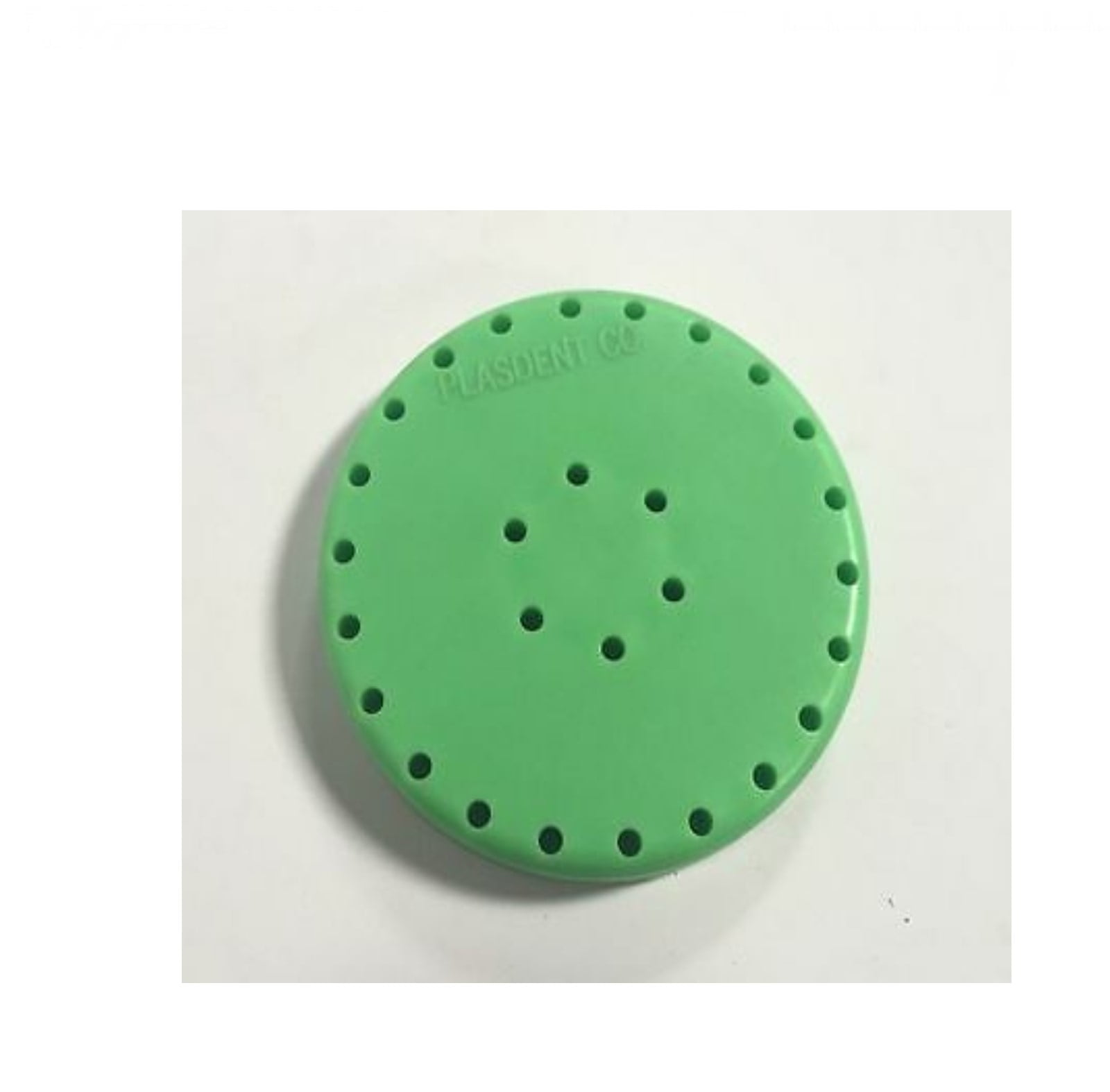 Magnetic Round Dental Lab Bur Block Holder For FG & RA, FGOS, 28 Holes ...