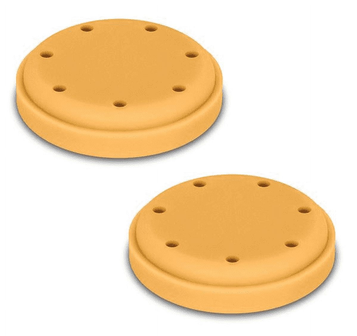 Magnetic Round Dental Lab Bur Block Holder For FG & RA, FGOS, Orange ...