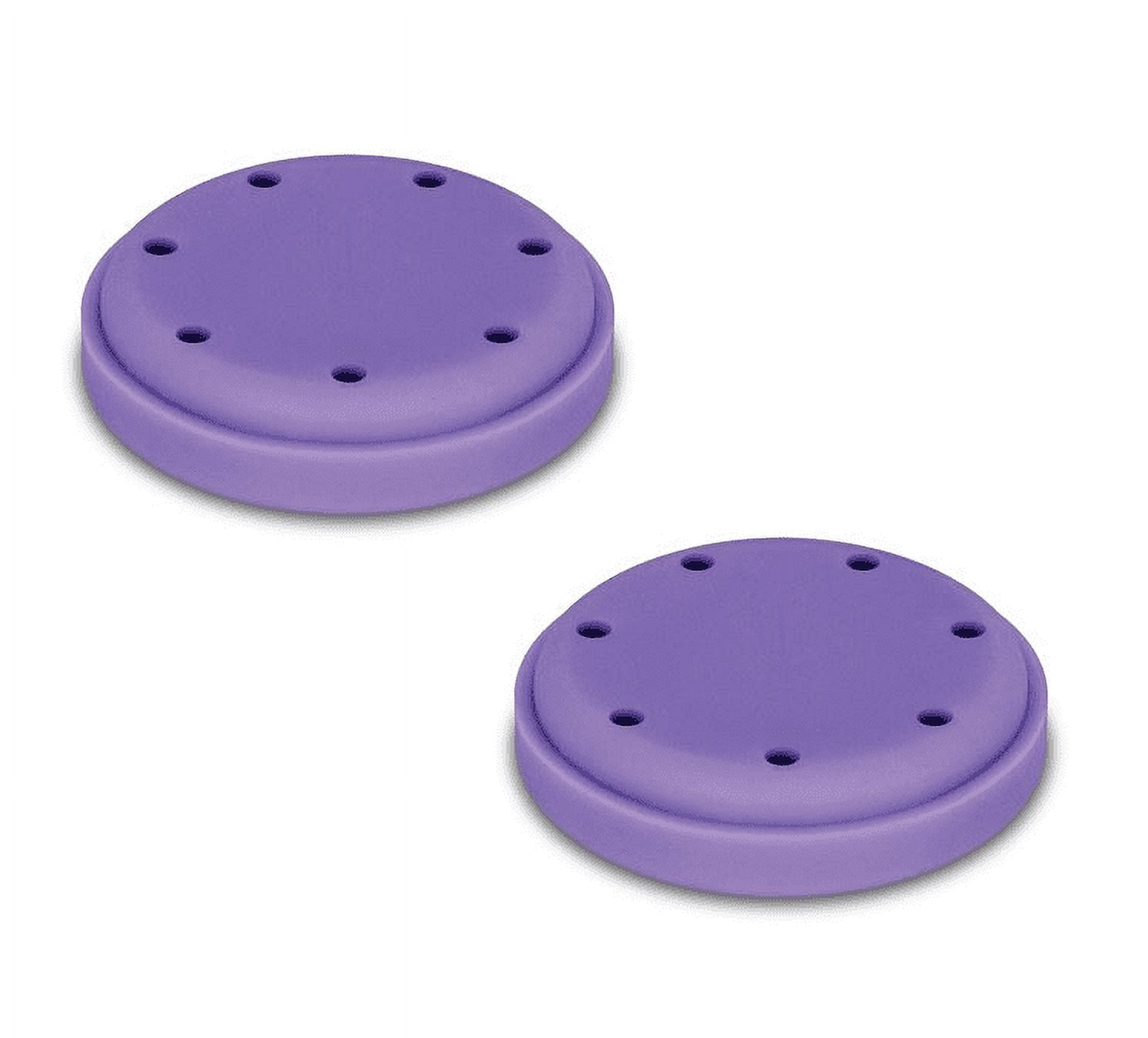 Magnetic Round Dental Lab Bur Block Holder For FG & RA, FGOS, Purple ...