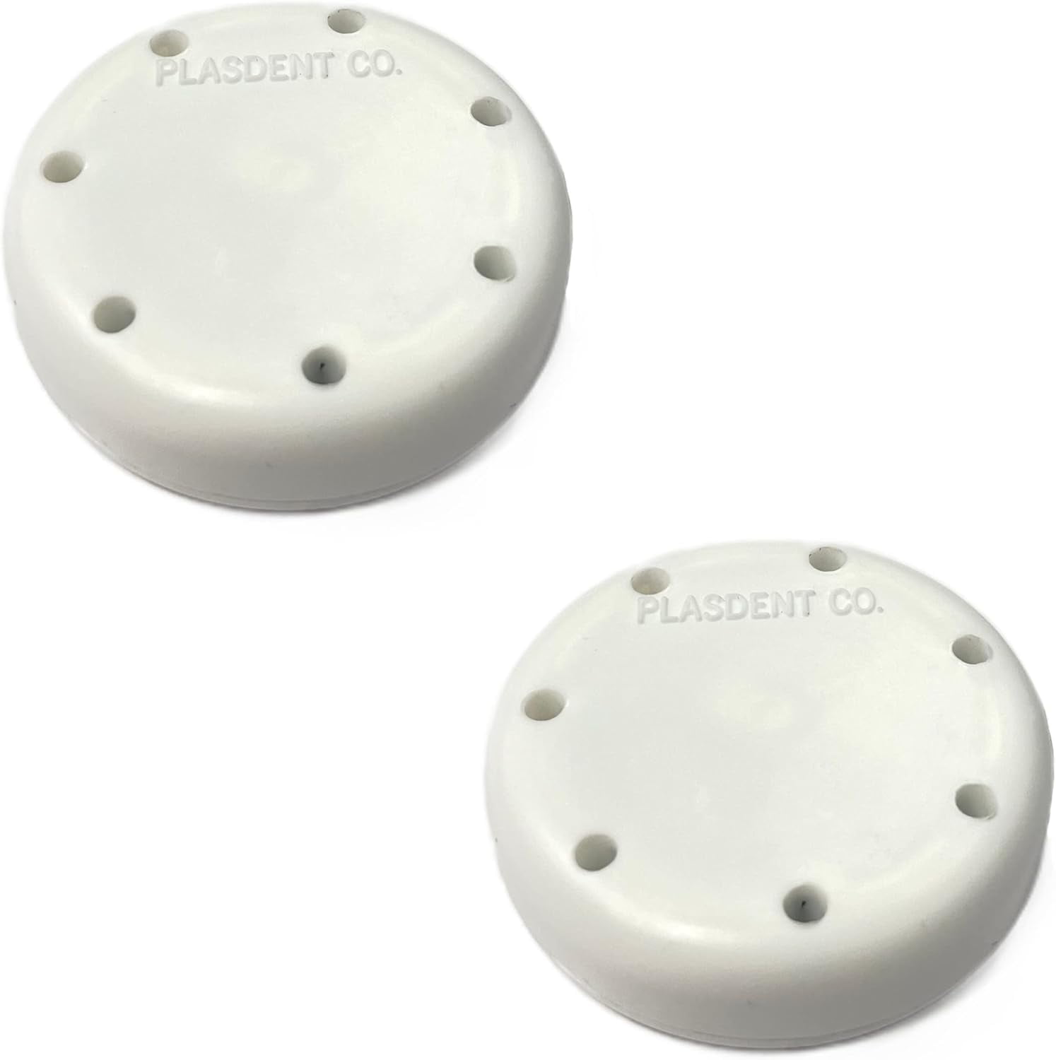 Magnetic Round Dental Lab Bur Block Holder For FG & RA, FGOS, White ...