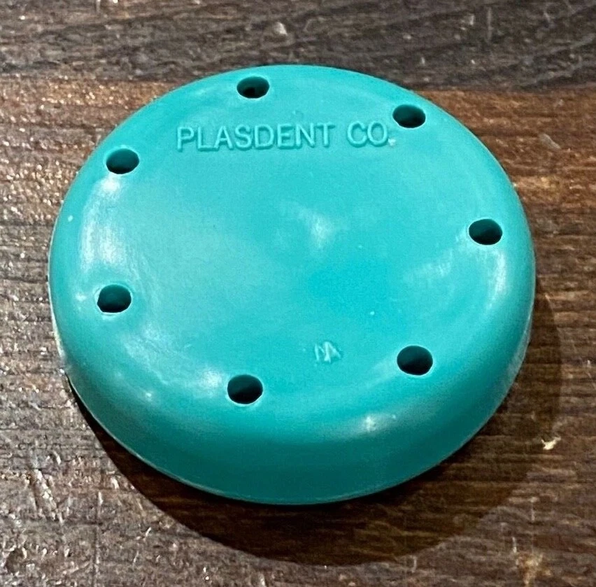 Magnetic Round Dental Lab Bur Block Holder Station Holds 7 Burs Fg Ra ...