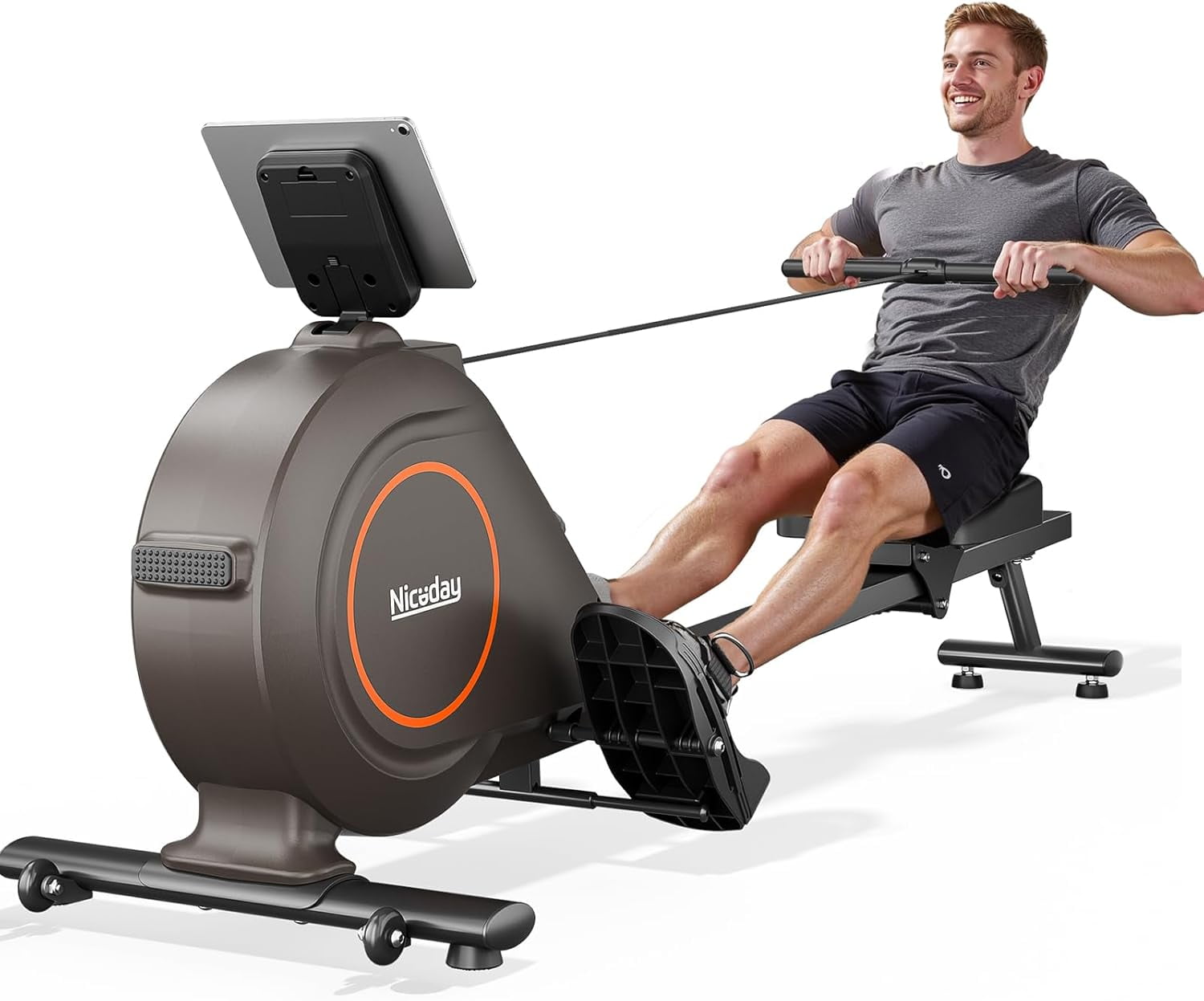 Magnetic Rowing Machine, Quiet Rowing Machines for Home with 350lb ...
