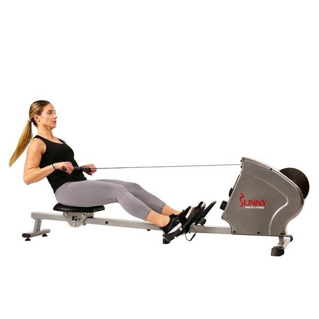 Magnetic Rowing Machine Rower, 11 lbs Flywheel & LCD Monitor with ...