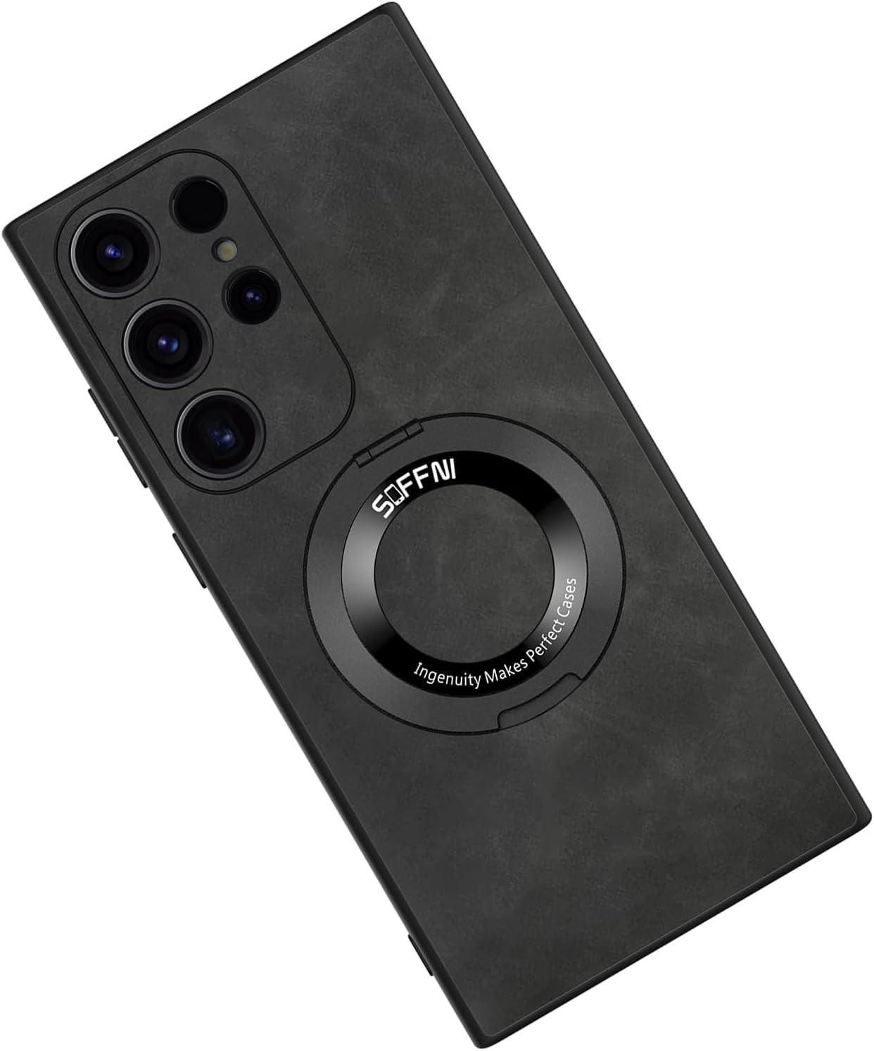 Magnetic for Samsung Galaxy S24 Case with Stand Compatible with MagSafe ...