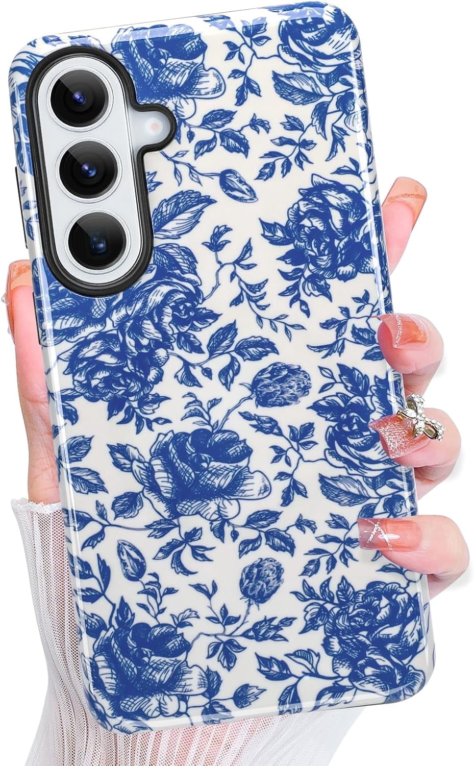 Magnetic for Samsung Galaxy S26 Case Cute Floral Flowers Phone case for ...