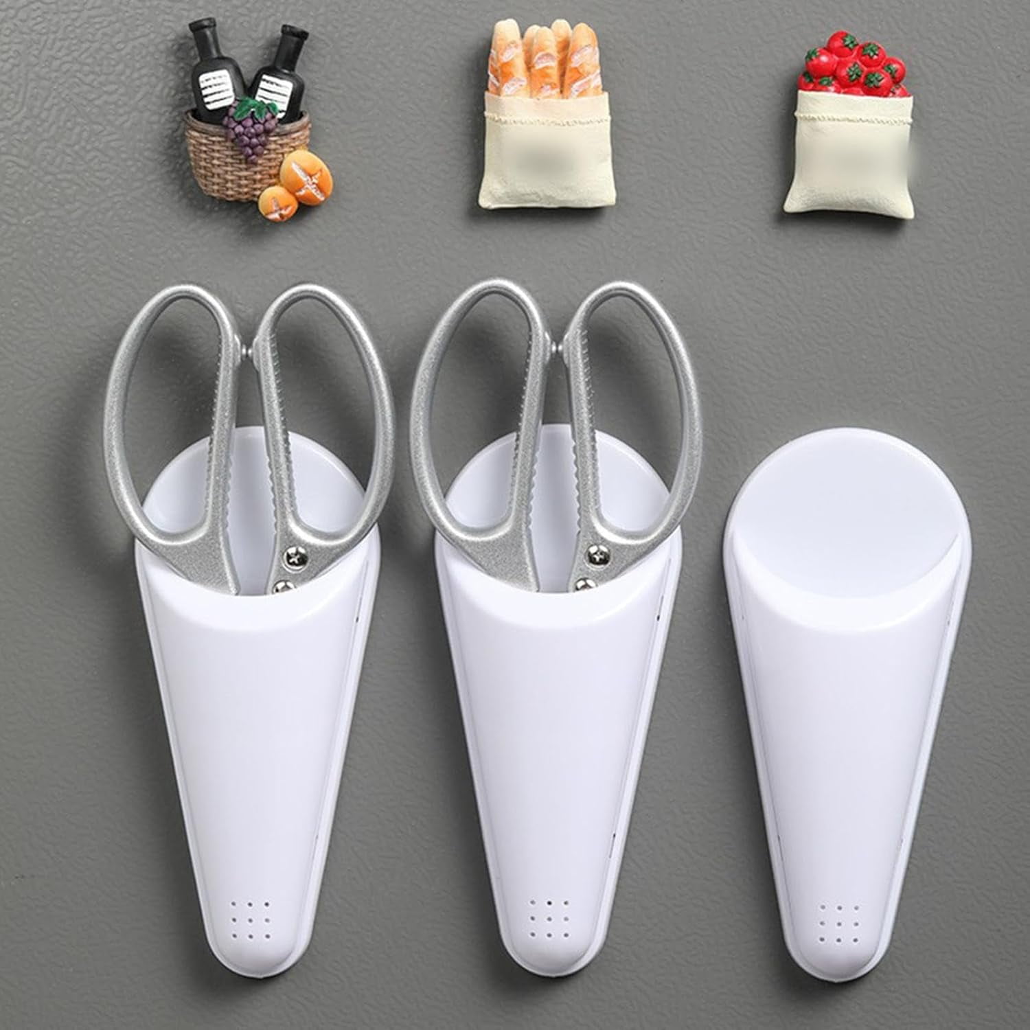 Magnetic Scissor Holder, Kitchen Scissors Holder with Magnetic ...