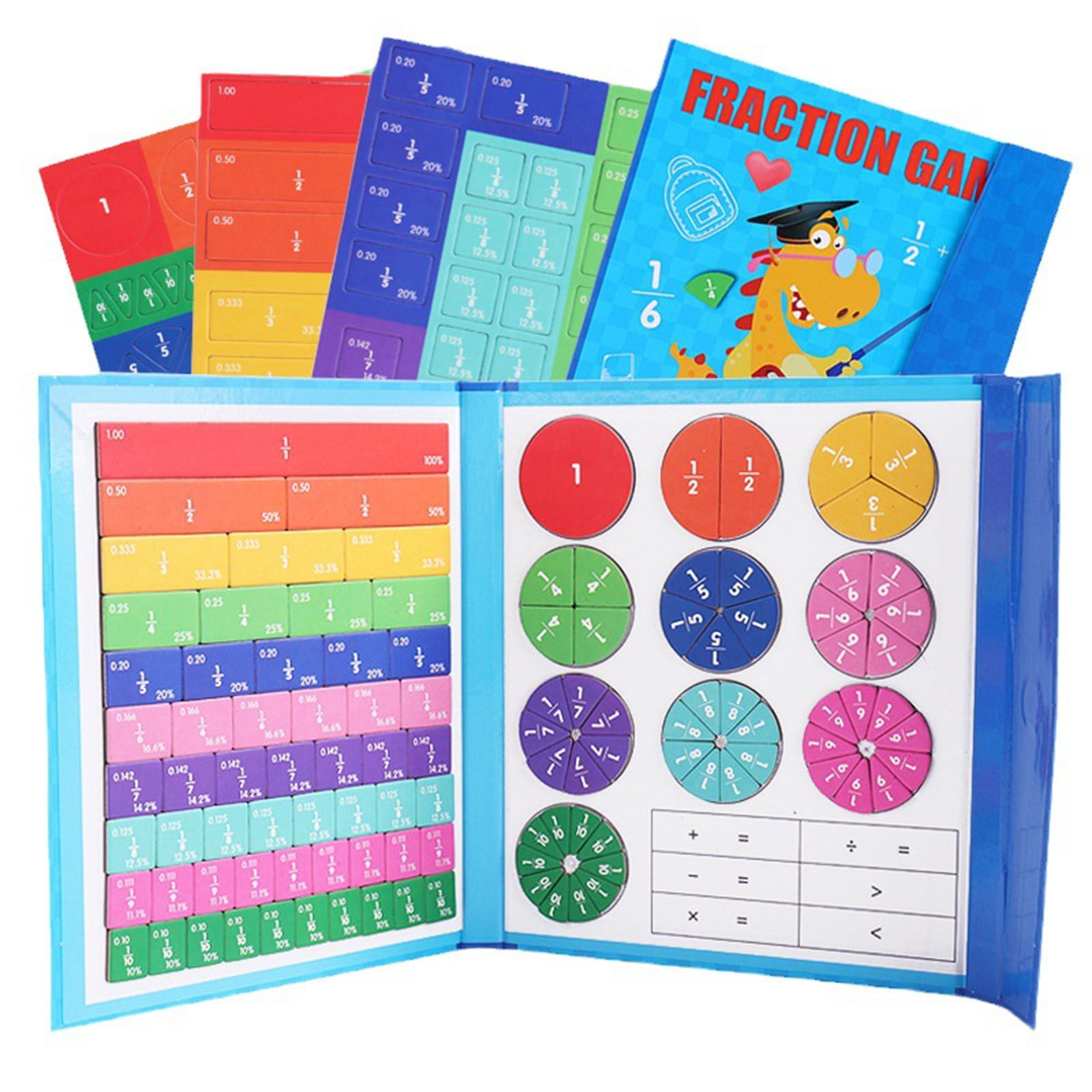Score Disk Demonstrator, Fraction Tiles,Fraction Circles Activity Set ...