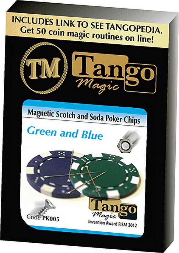 Magnetic Scotch and Soda Poker Chips by Tango - Trick - Walmart.com