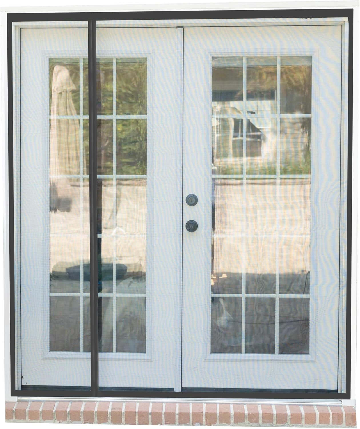 Magnetic Screen Door for French & Sliding Door – Heavy Duty, Hands Free ...