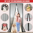 Magnetic Screen Door Mesh Curtain Bug Pet Heavy Duty Mosquito Net Bug ...