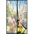 Magnetic Screen Door，Screen Door Mesh，Keep Bugs Out, Heavy-Duty Mesh ...