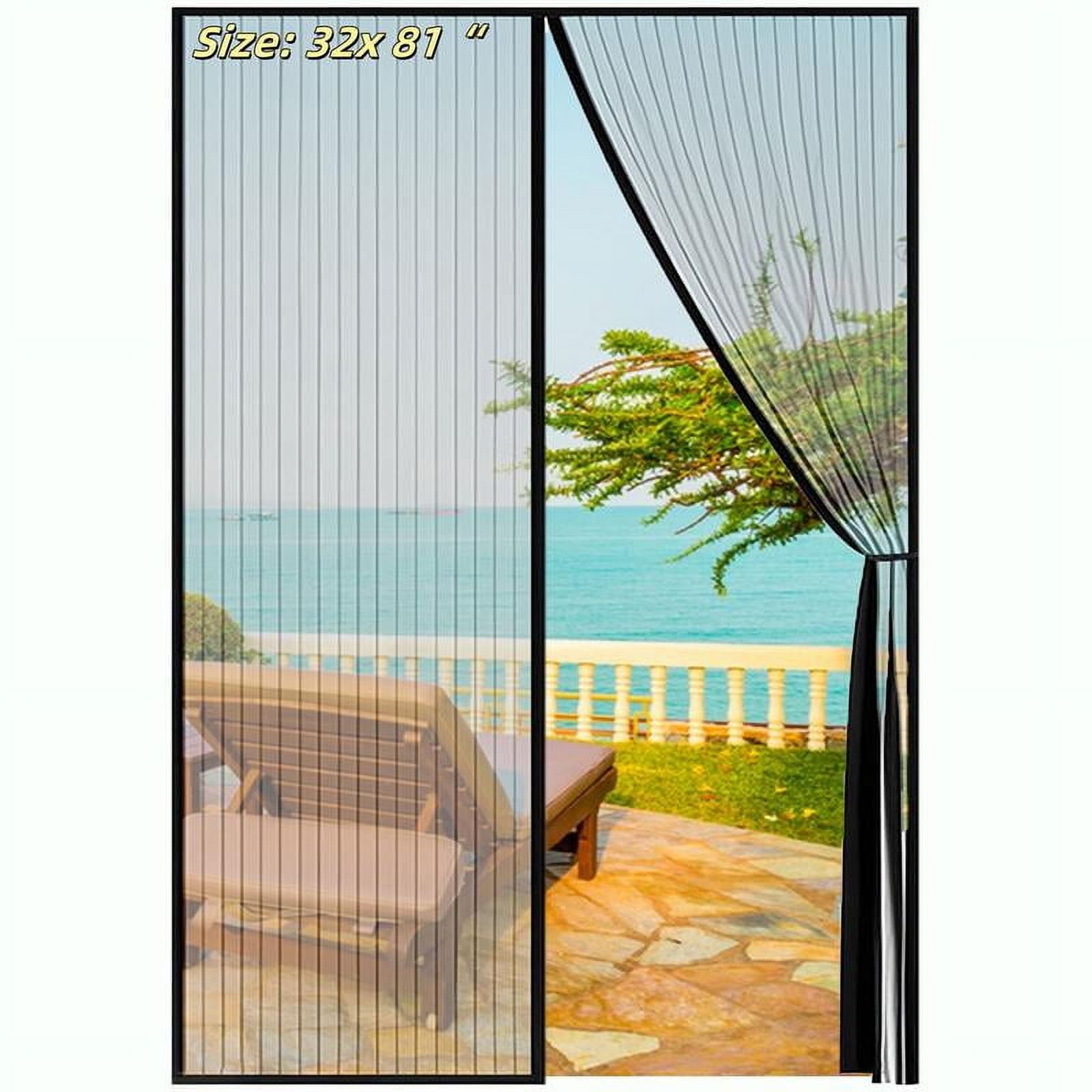 Magnetic Screen Door, Screen Door, Self Sealing Mesh Partition for ...