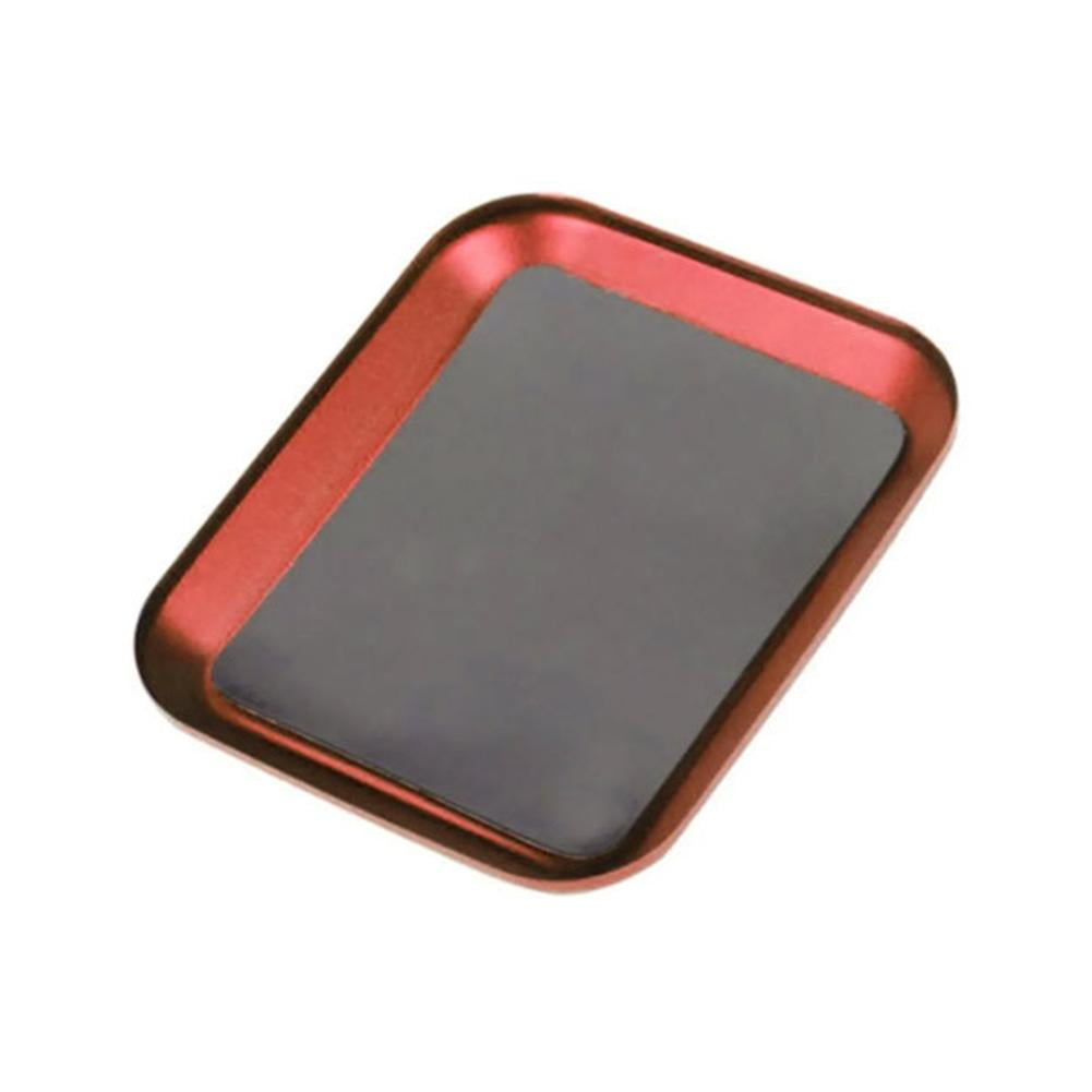 Magnetic Screw Holder Tray Metal Small Parts Storage Box Tray Anti-Loss ...