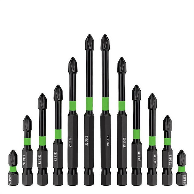 Magnetic Screwdriver Bit Set, Anti- Magnetic Drill Bit Set, S2 Impact ...