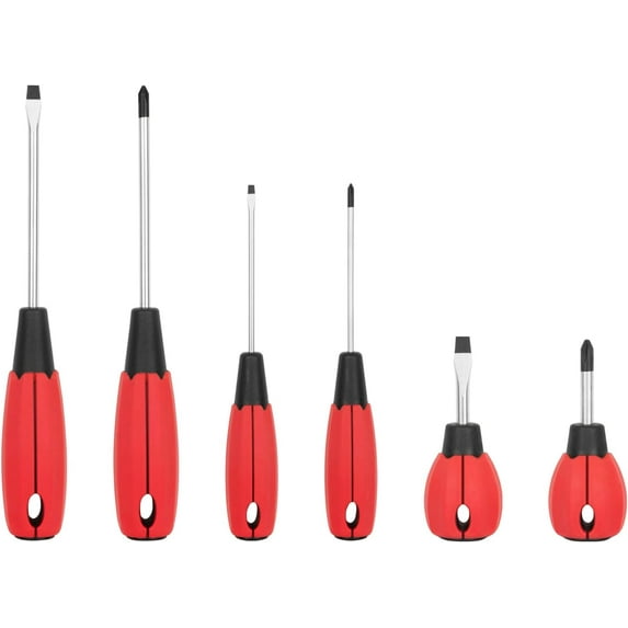 Magnetic Screwdriver Set, 6-Piece Screw Drivers Tool Set 3 Phillips and ...