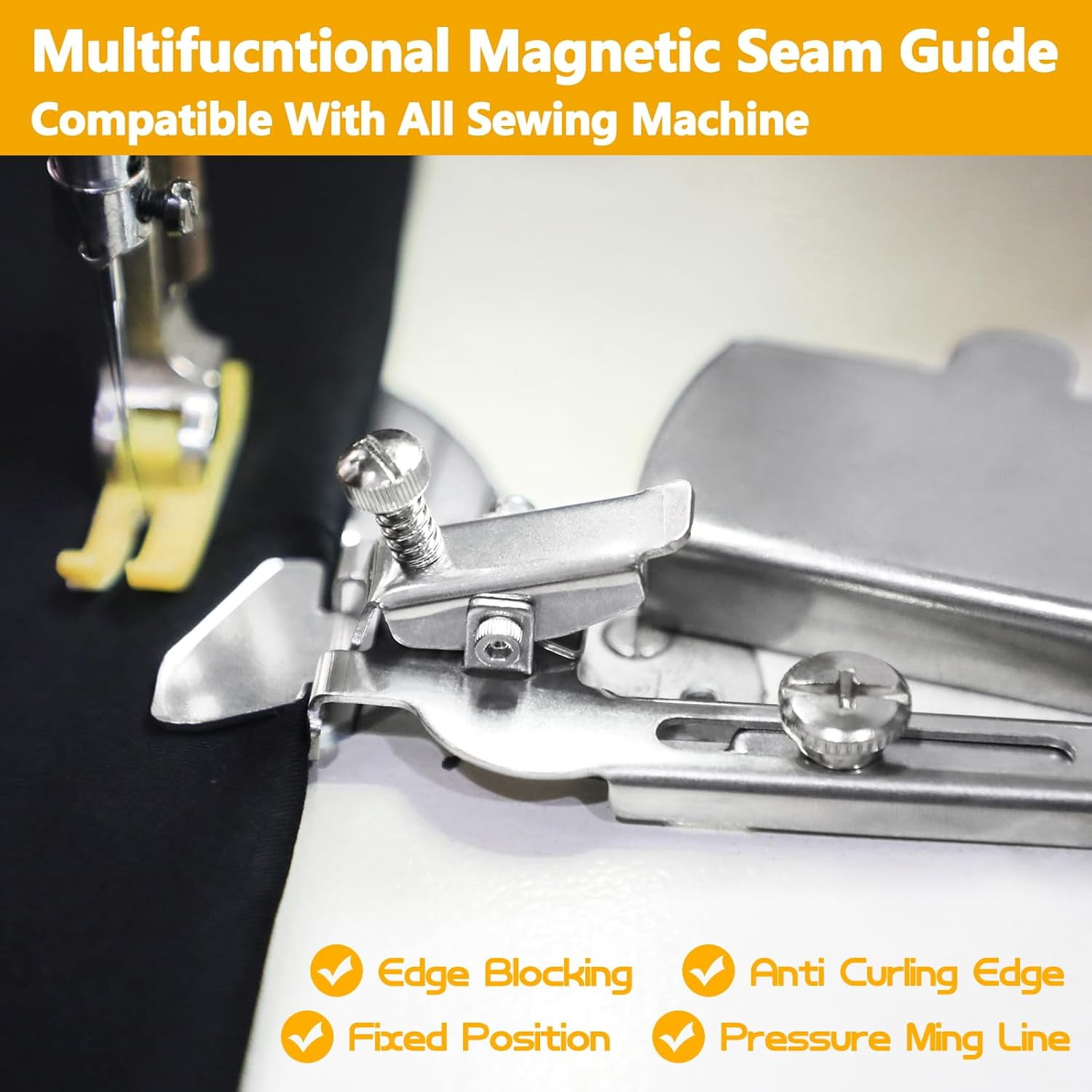 Magnetic Seam Guide, Hemmer Guide, Upgrade Magnetic Seam Guide for ...