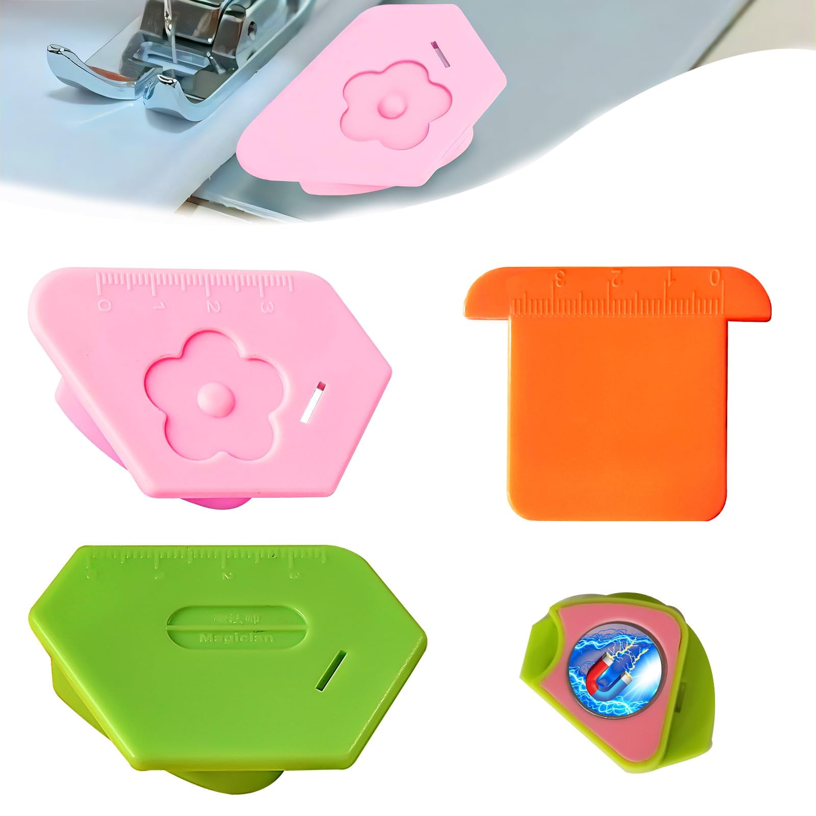 Magnetic Seam Guide for Sewing Machine,Upgraded Version ...