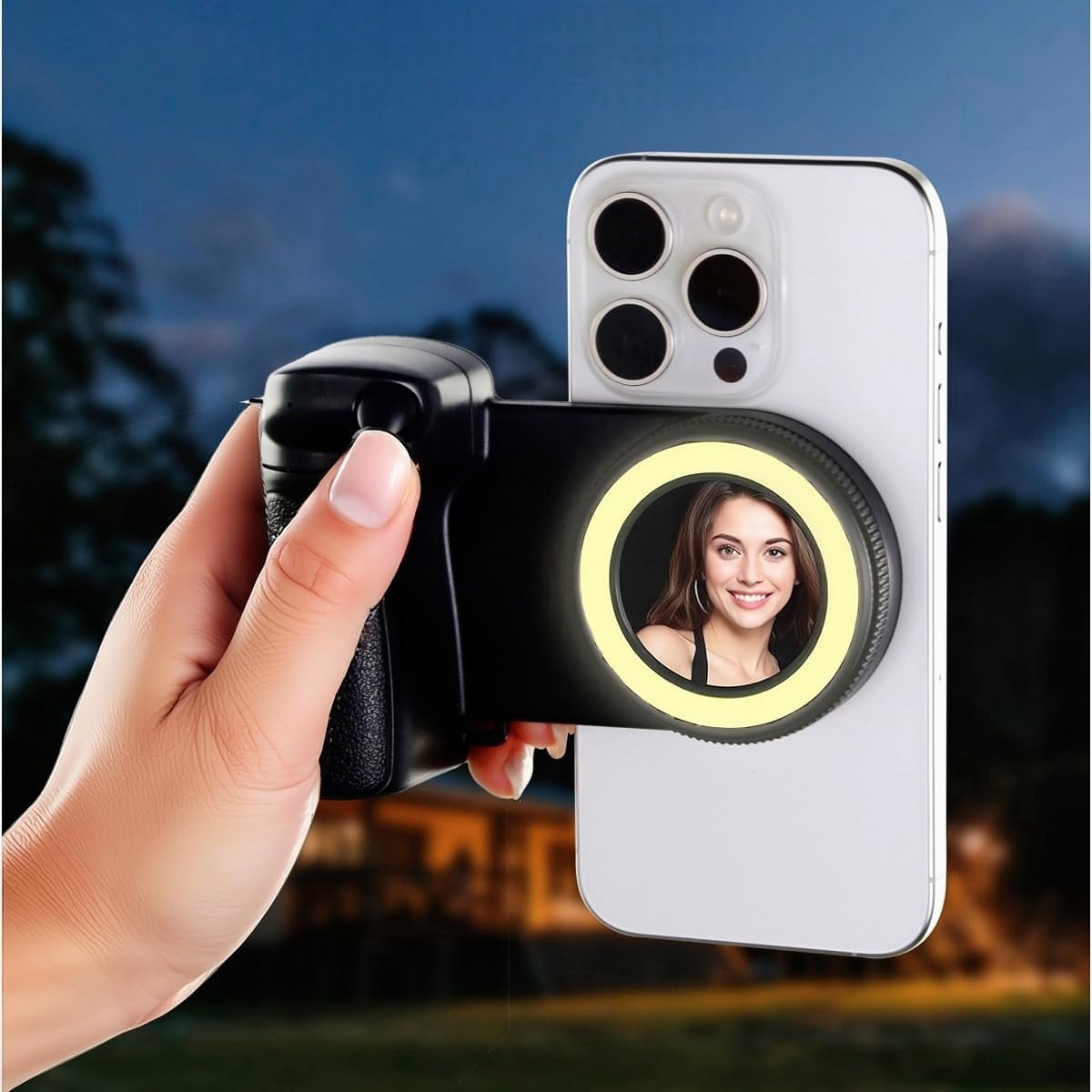 Magnetic Selfie Ring Light, Vlogging & Live Streaming Fill Light, Snap ...