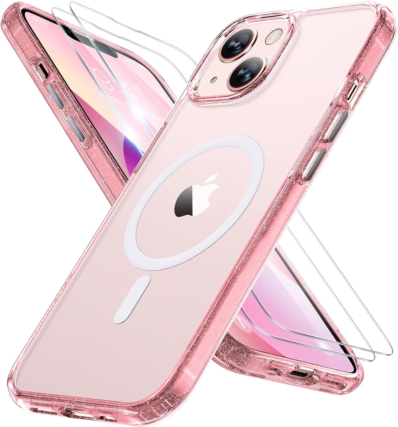 Magnetic Series for iPhone 13 Case [Compatible with MagSafe] [with 2X ...