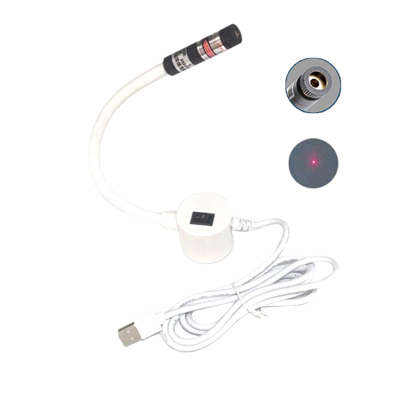 Magnetic Sewing Laser Guide Light, 5Mw Red Dot Laser Locator with ...