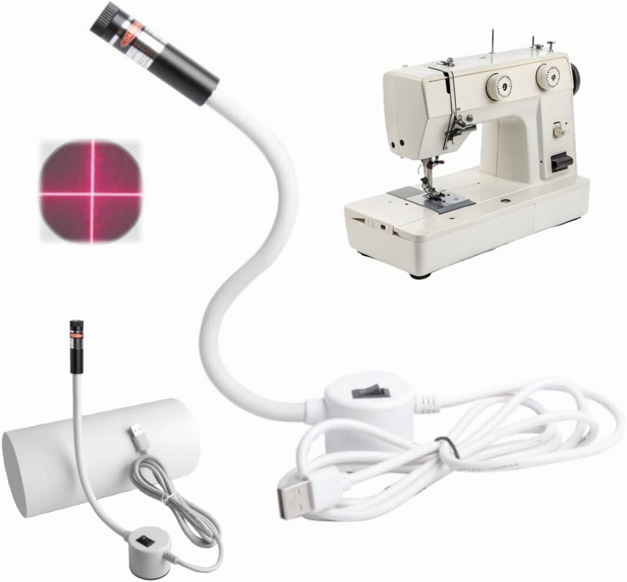 Magnetic Sewing Machine Positioning Light, 2026 Upgraded Laser Guide ...