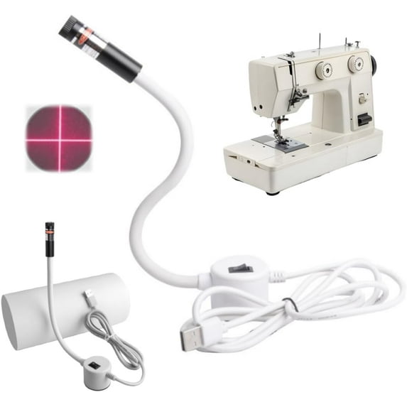 Magnetic Sewing Machine Positioning Light, 2026 Upgraded Laser Guide ...