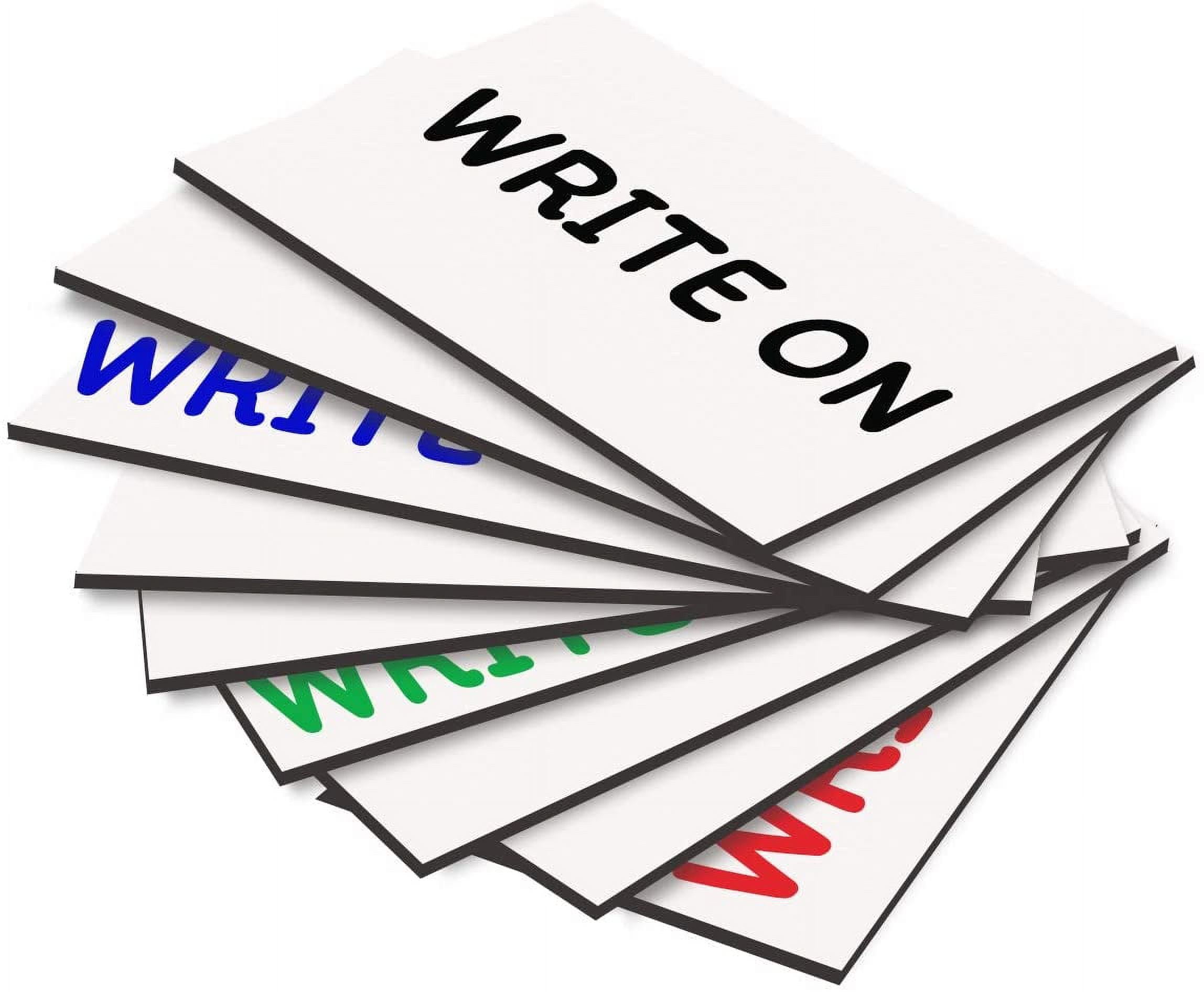 Magnetic Shelf Labels - Magnetic Name Tags - Dry Erase Strip Magnets ...